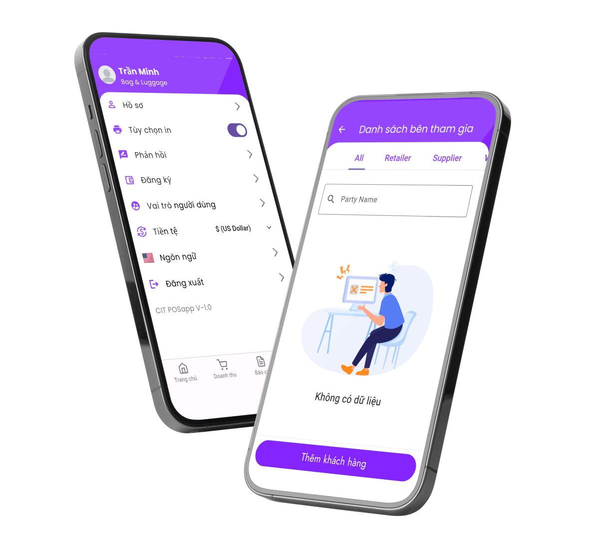 Thiết kế app bán hàng chuyên nghiệp đa nền tảng, Android-iOS