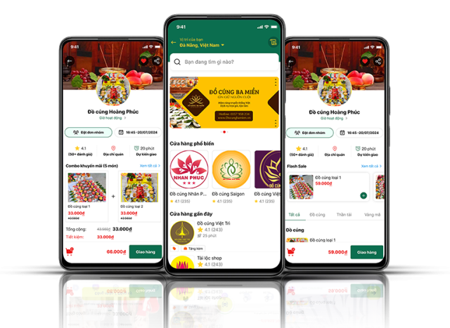 Thiết kế ứng dụng đặt đồ thờ cúng theo yêu cầu chuyên nghiệp